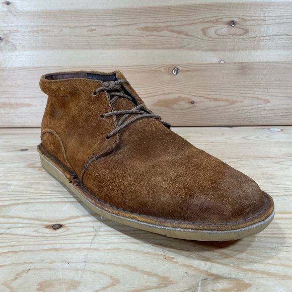 Oliberte | Shoes | Oliberte Chukka Suede Leather Laceup Boots Mens Size ...